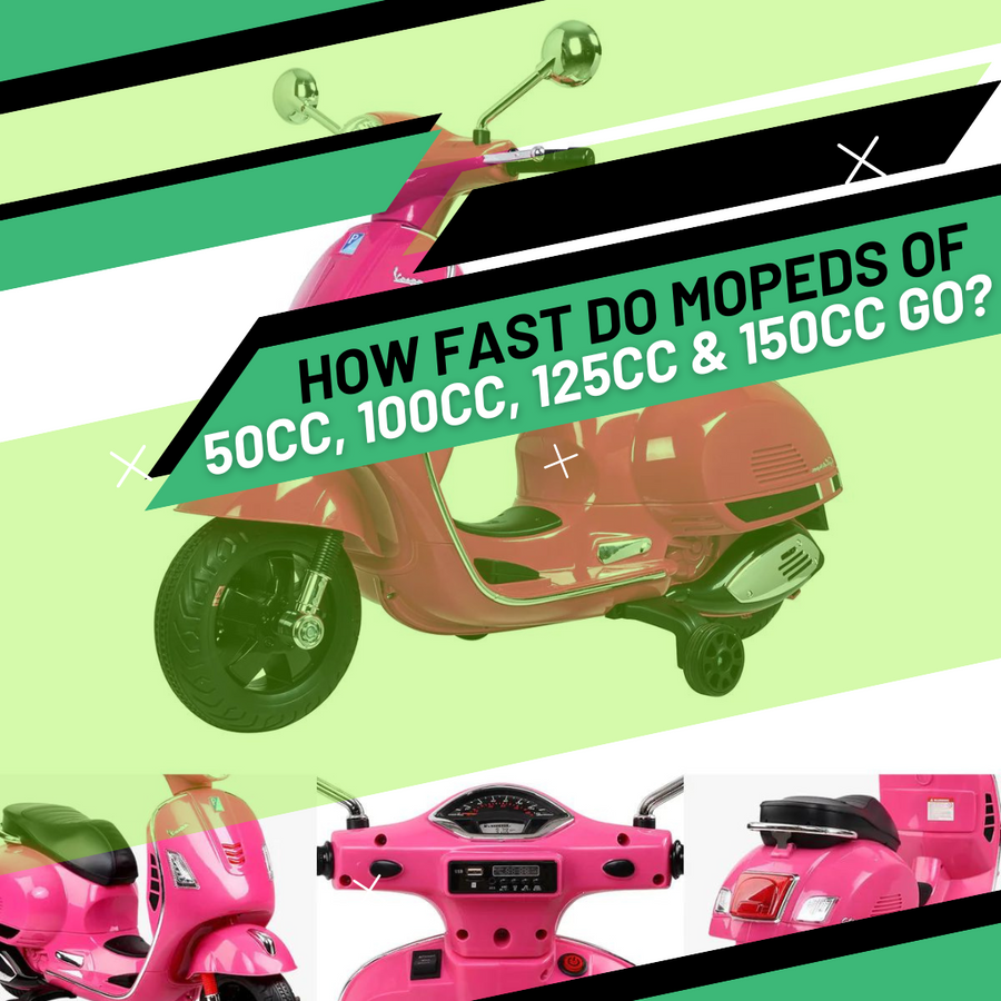 Discover Moped Speeds: 50cc, 100cc, 125cc & 150cc | RiiRoo