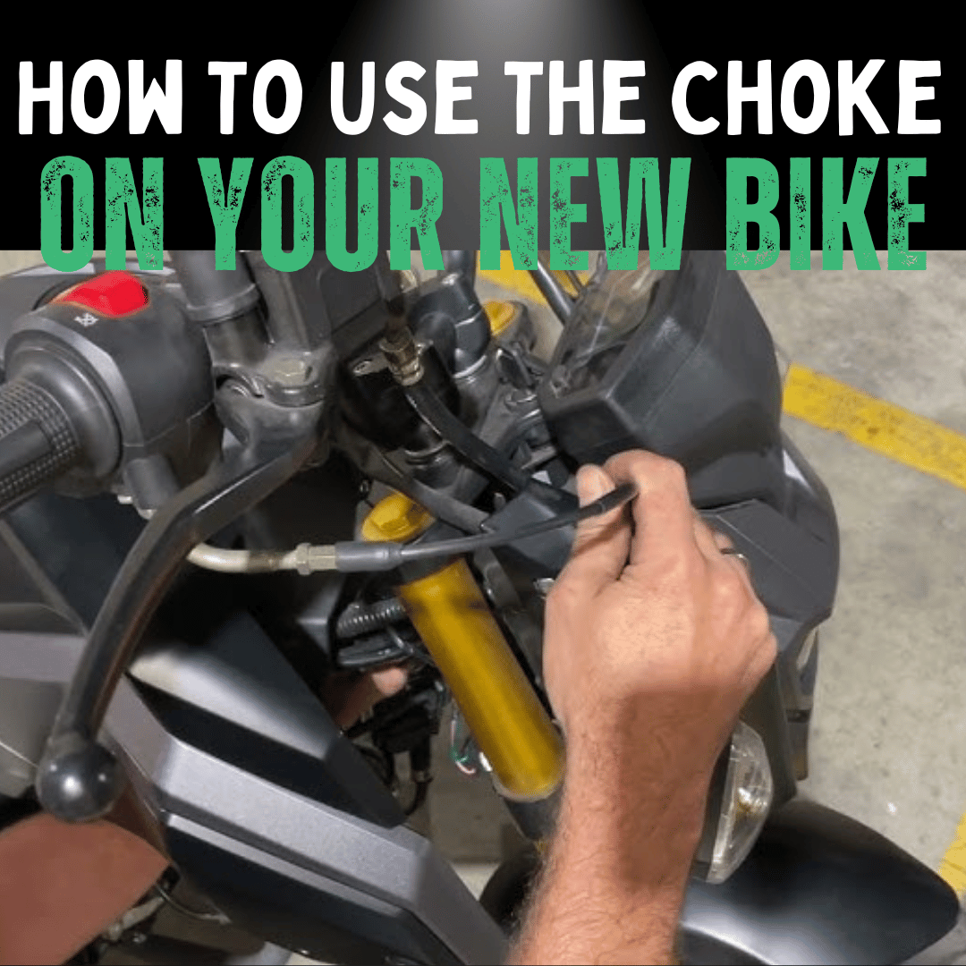 How To Use The Choke On Your New Bike (WITH STEPS) – RiiRoo