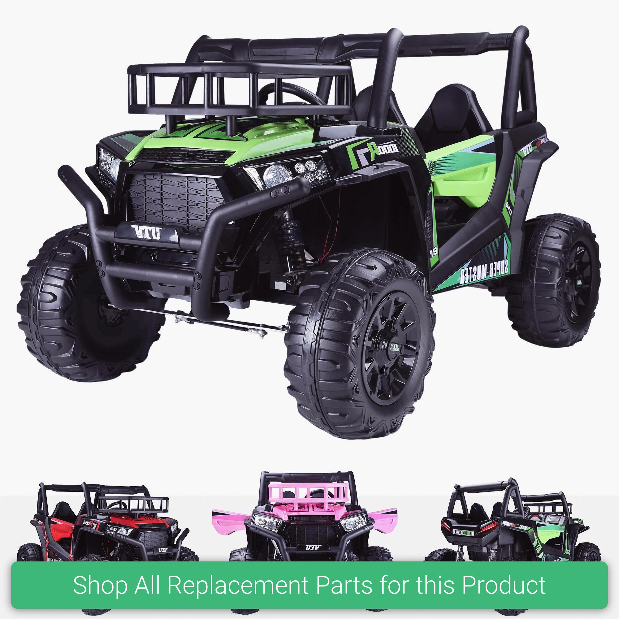 Replacement Parts and Spares for Kids RiiRoo UTV MX-2000 Maxi S - UTVM