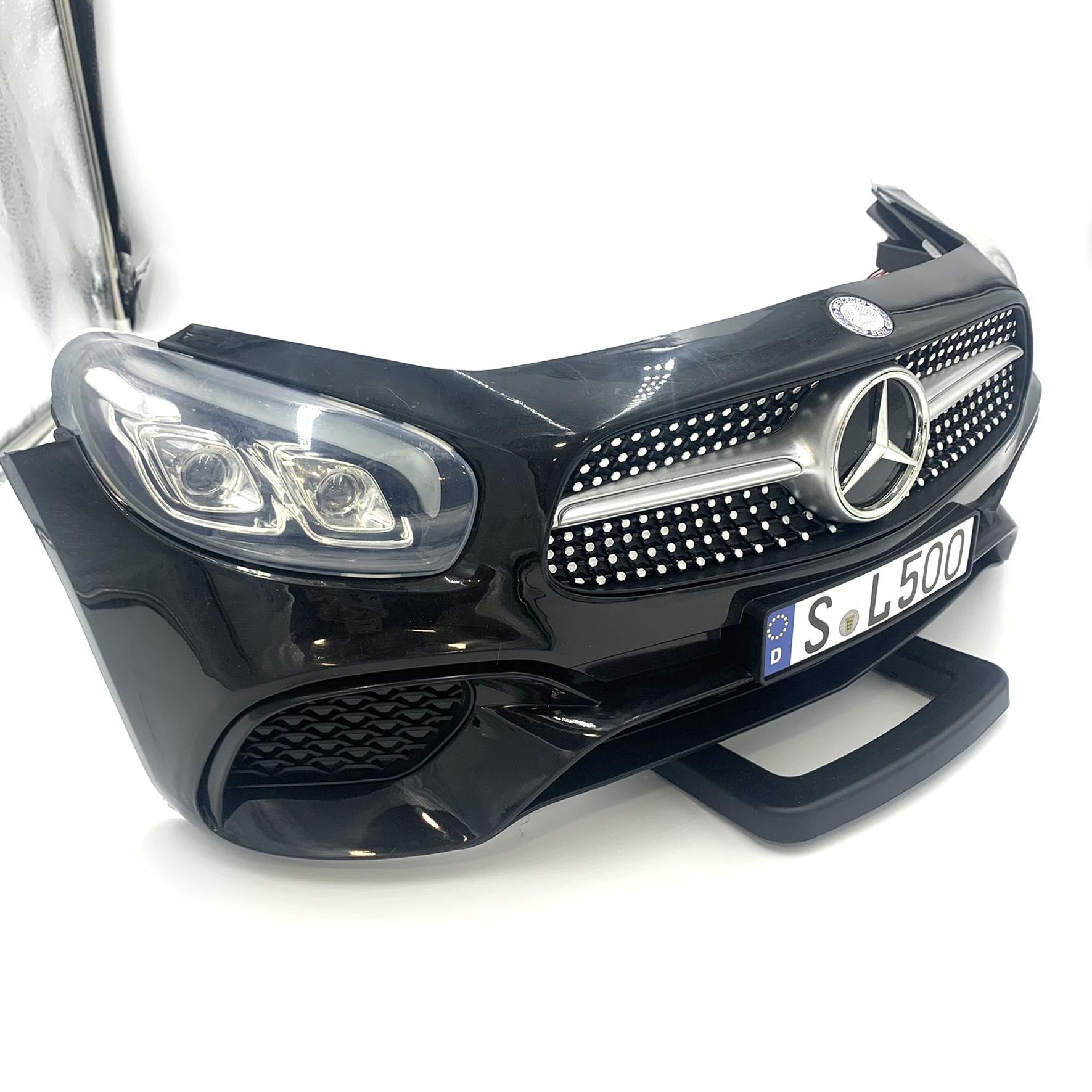 - Replacement FRONT BUMPER WITH HEADLIGHTS Mercedes Licensed SL500 Pol ...