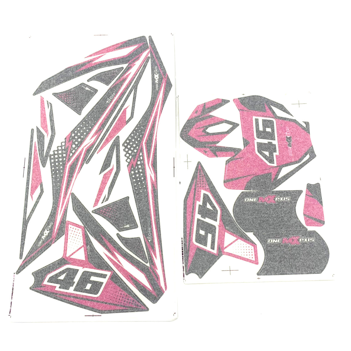 Replacement Stickers for Kids Ride on's - 49CC Dirt Bike 2 Stroke - On ...