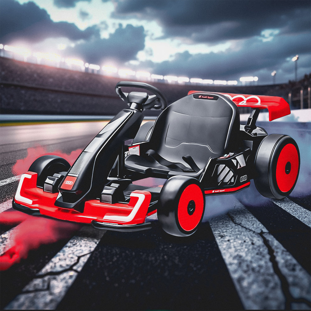 Audi Beat Blaze Drift Kart Racer | 24V Kids Ride-On Toy | Official Audi ...