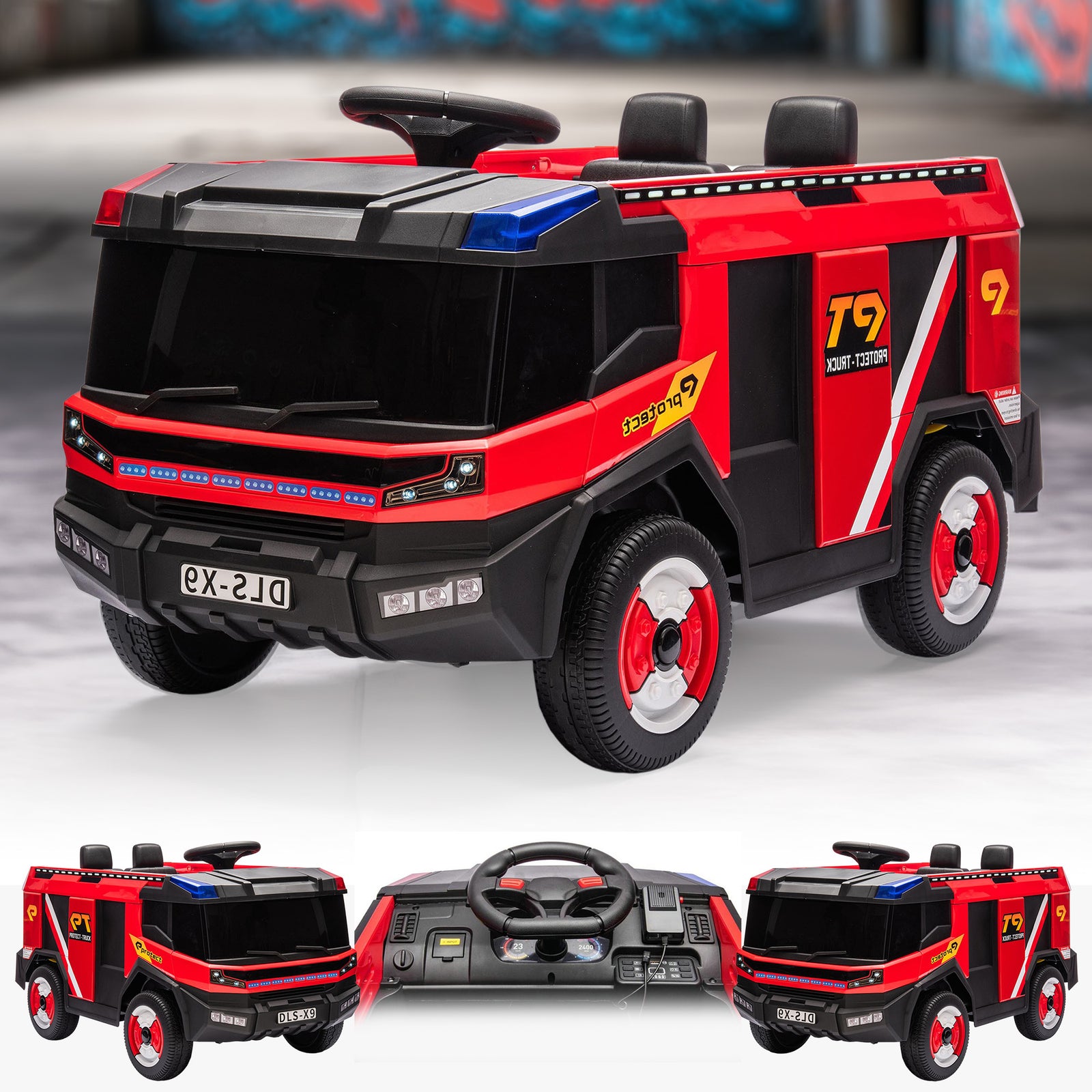 Fire Chief Explorer 12V Fire Truck | Adventure and Learning for Young ...