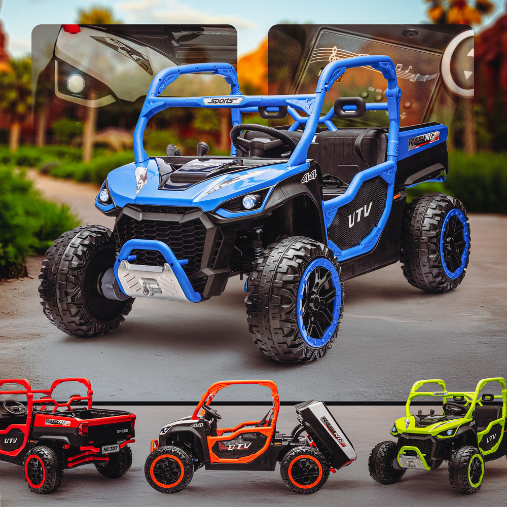 24V Maverick WildWonder 4x4 UTV Kids Ride On Adventure Buggy – RiiRoo