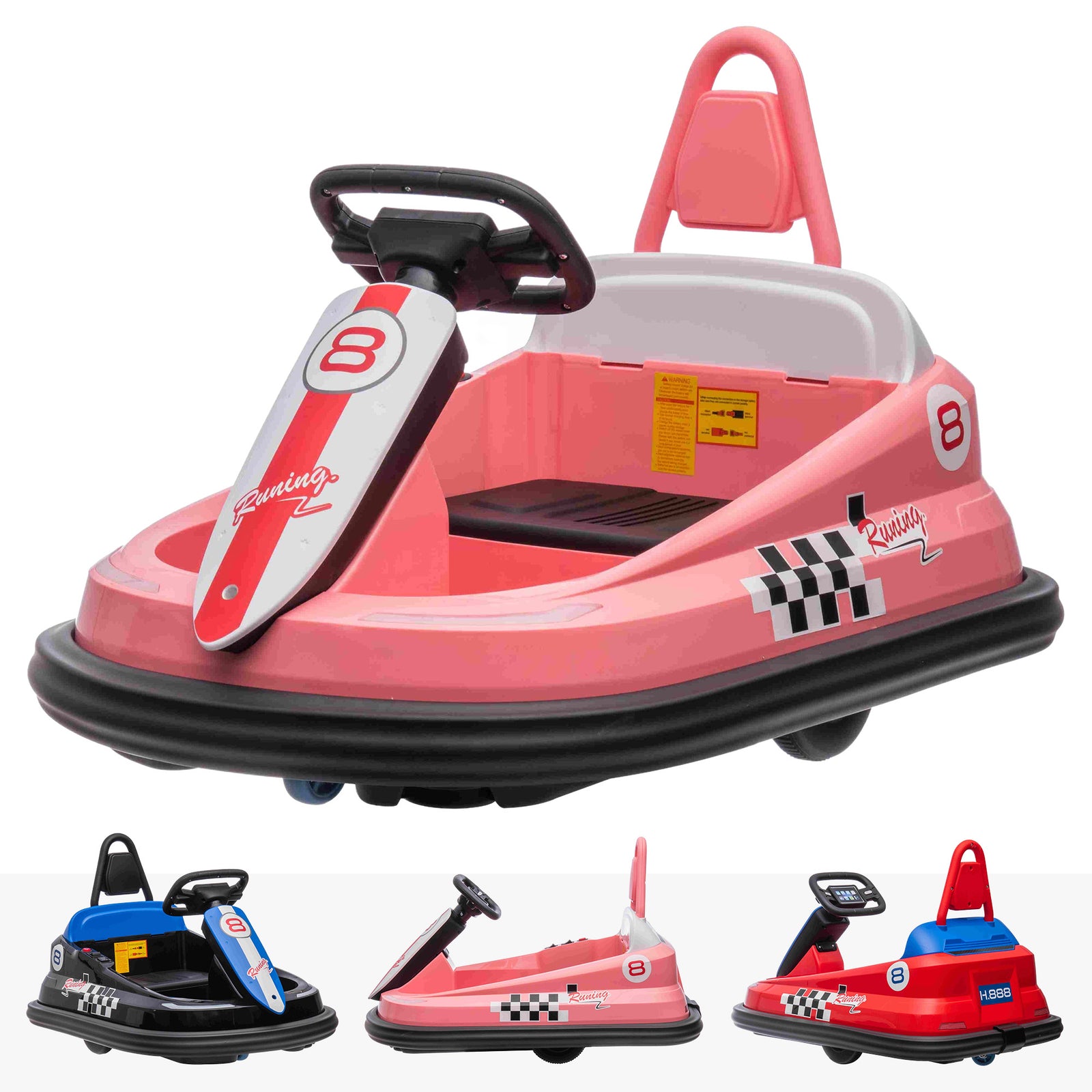 6V Bumper Kart: Electrifying, Safe Ride-On Adventure for Kids! – RiiRoo