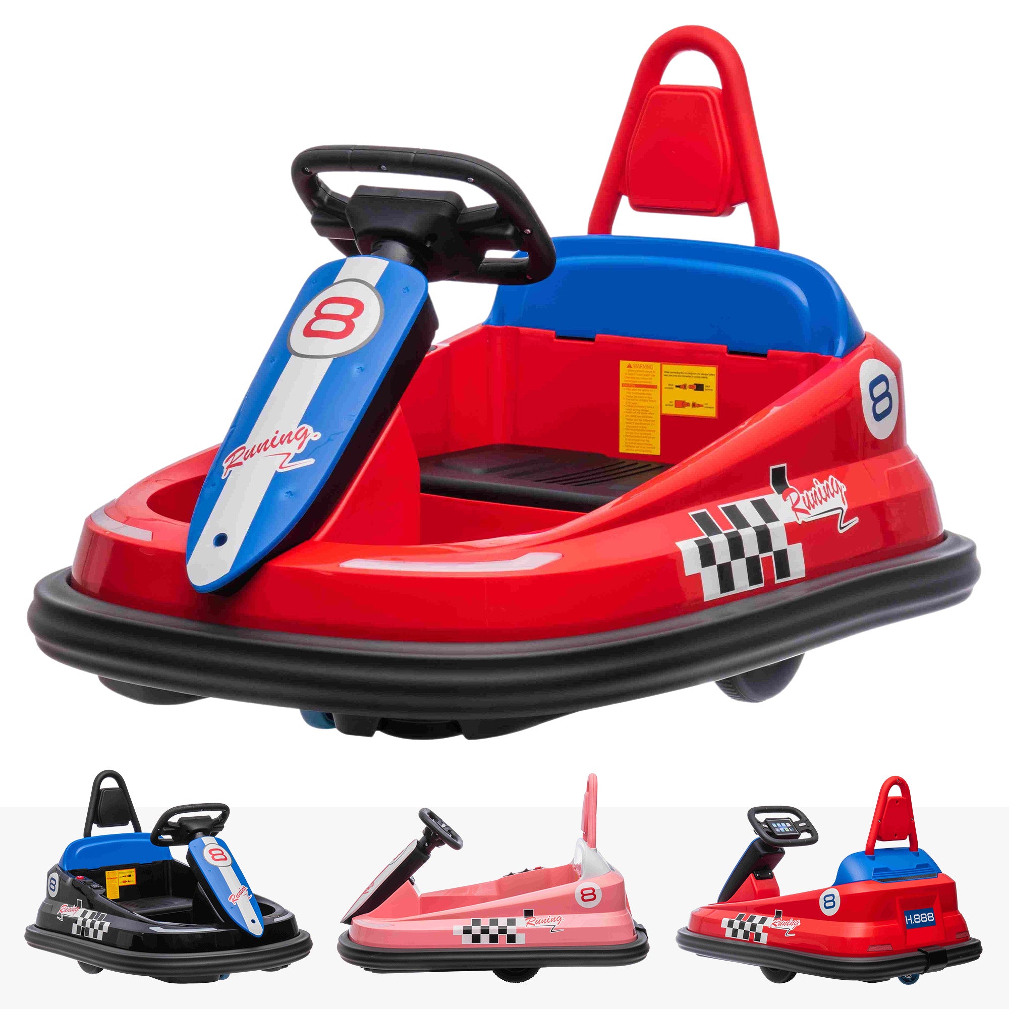 6V Bumper Kart: Electrifying, Safe Ride-On Adventure for Kids! — RiiRoo