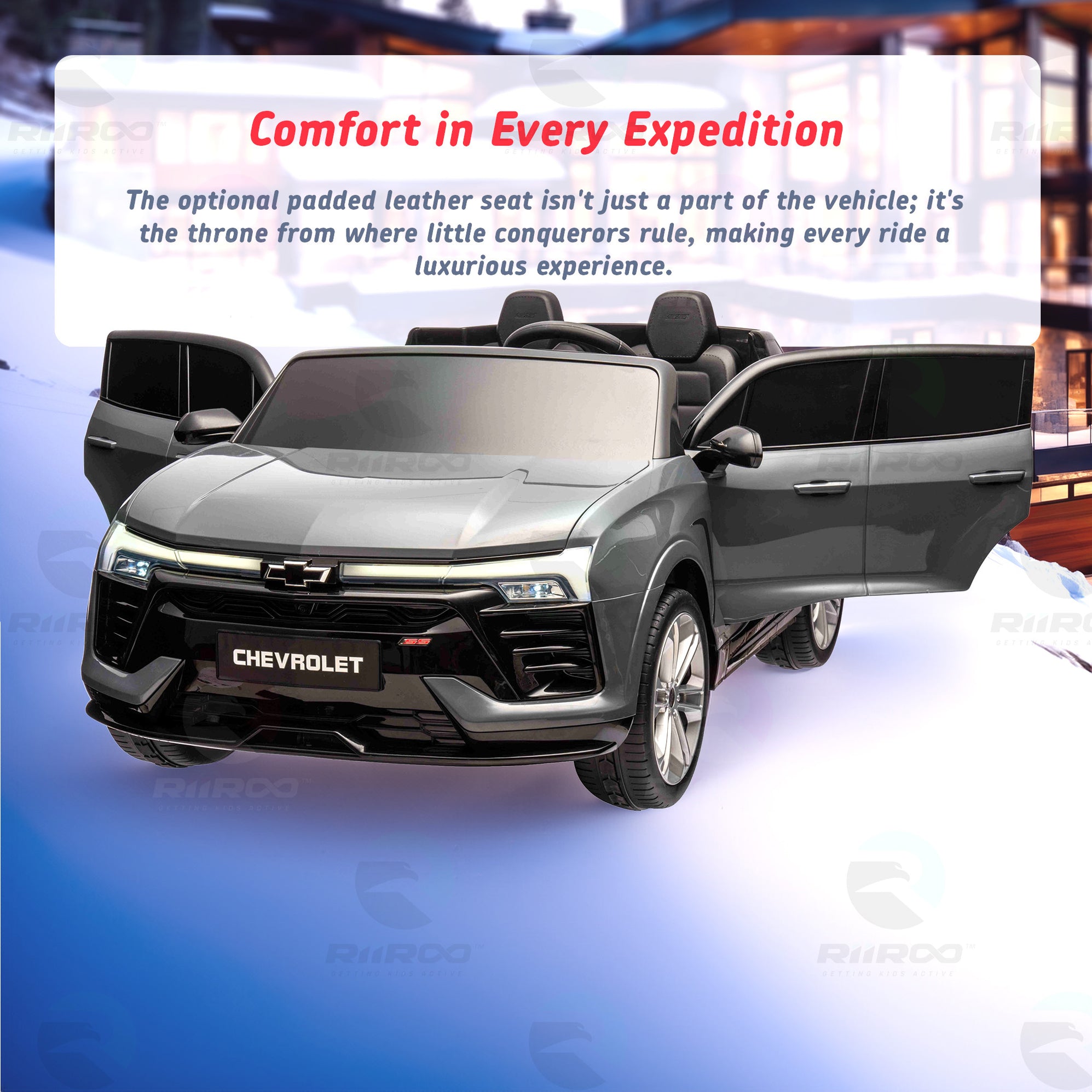 🚗 Chevrolet Blazer SS: Two Seater 24V Kids Electric Ride-On Car — RiiRoo