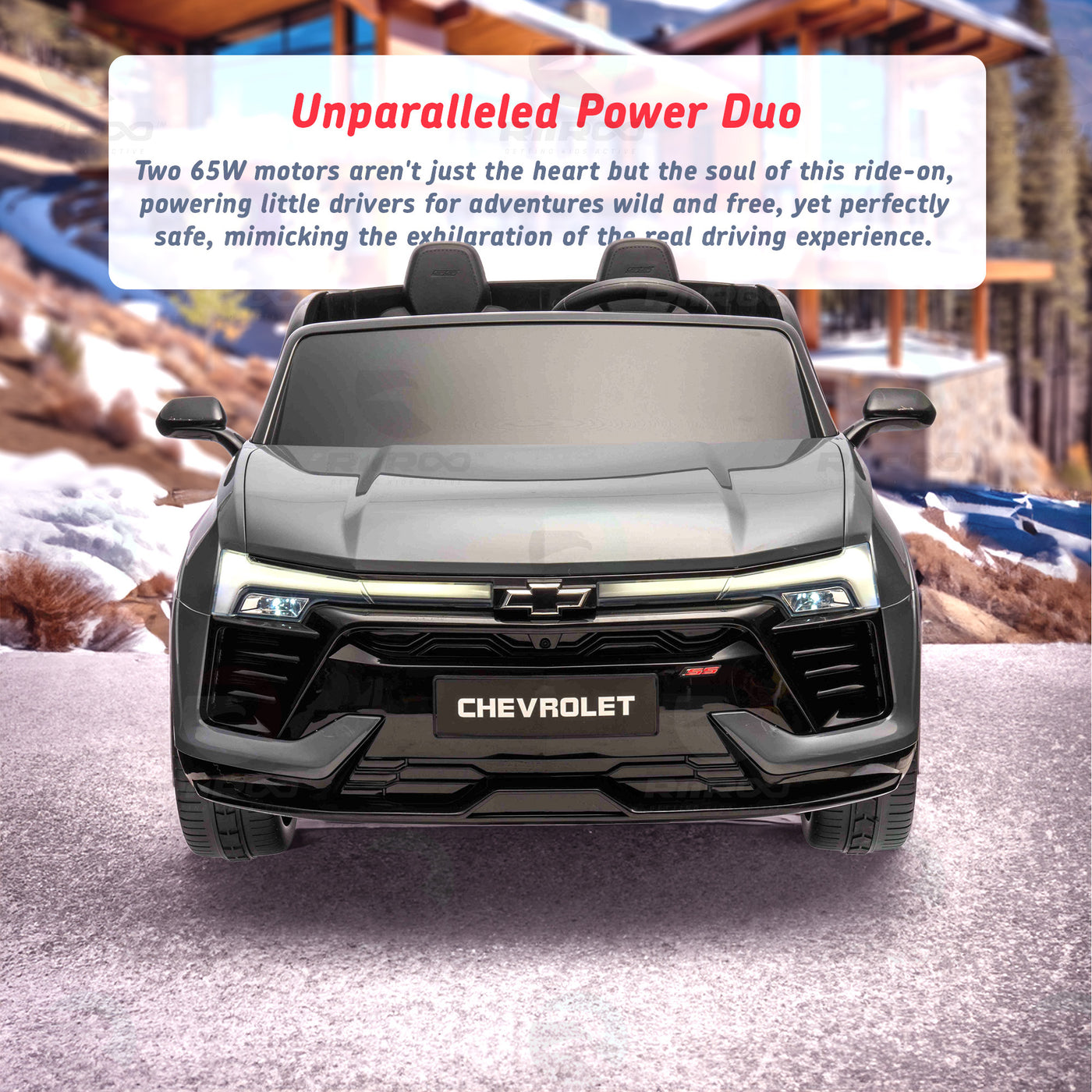 🚗 Chevrolet Blazer SS: Two Seater 24V Kids Electric Ride-On Car — RiiRoo