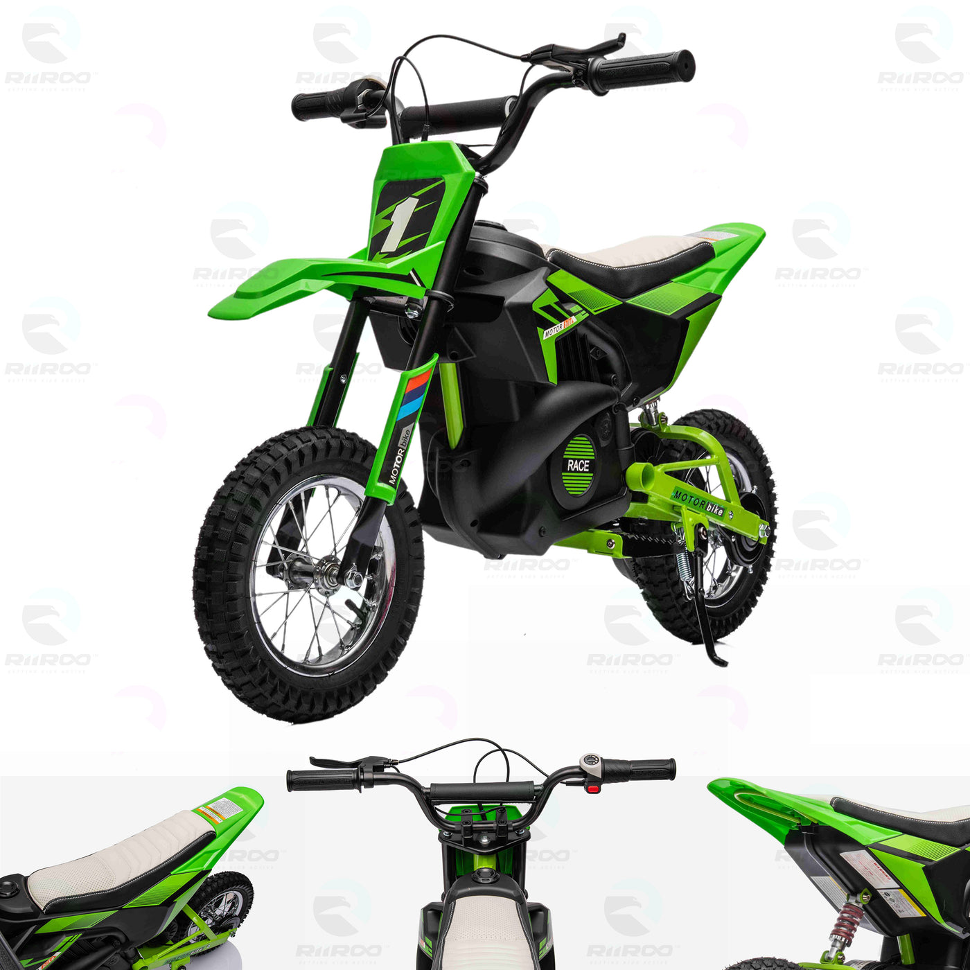 RiiRoo 250W Electric Kids Motorbike - Safe & Fun Dirt Bike Adventure