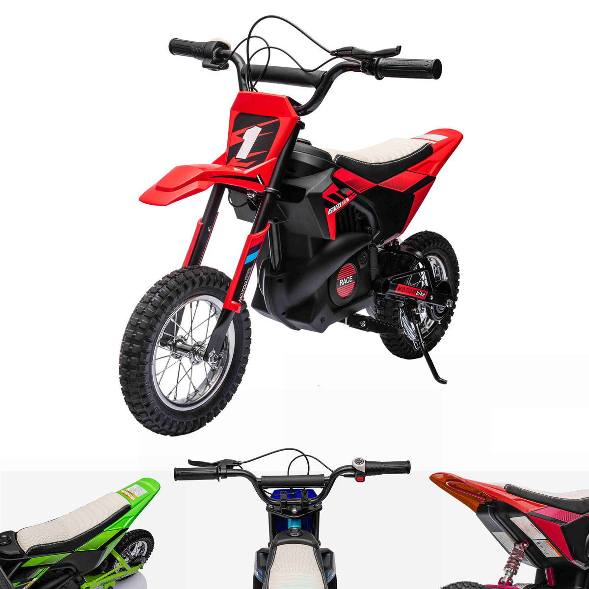 RiiRoo 250W Electric Kids Motorbike - Safe & Fun Dirt Bike Adventure