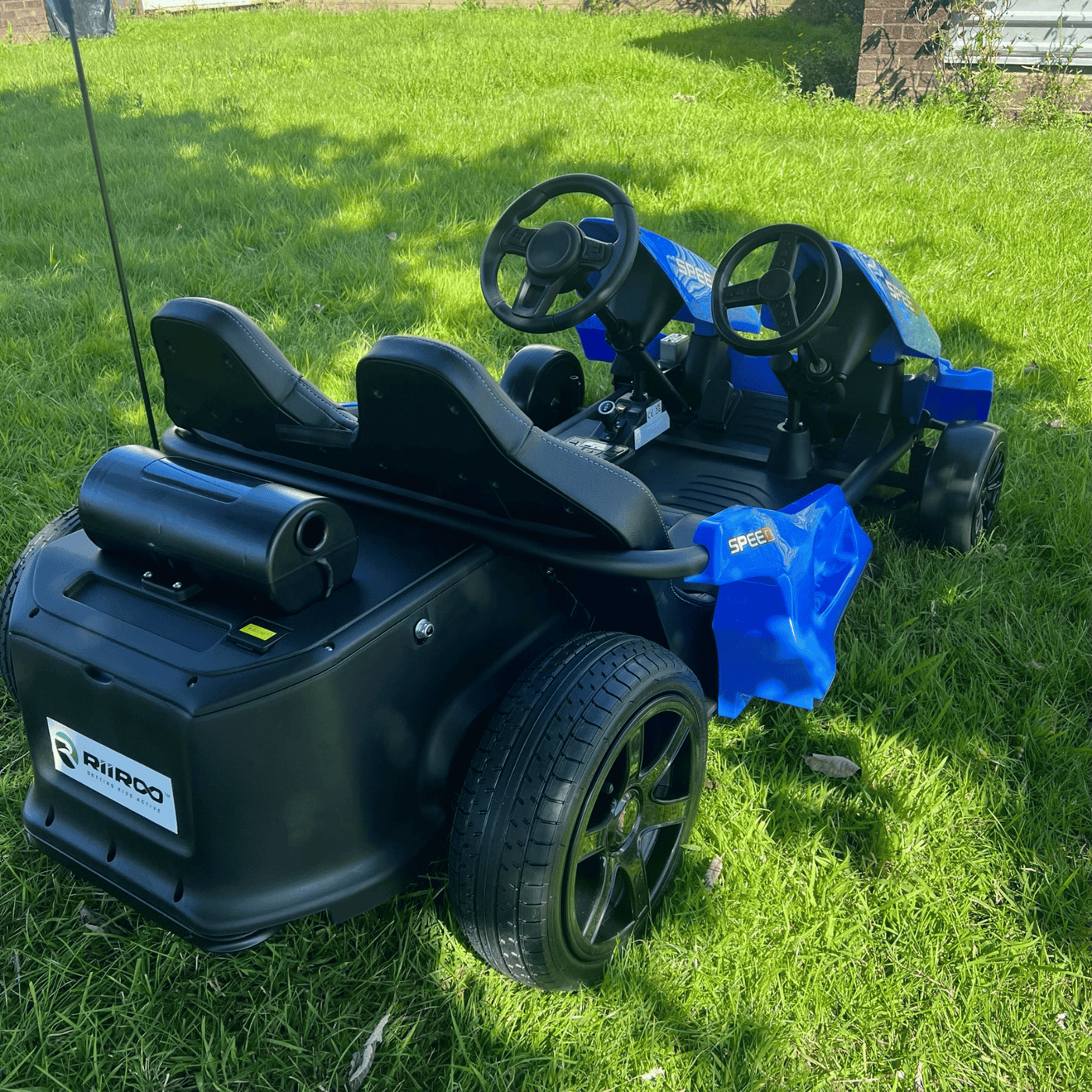 48V 2-Seater Ride on Toy: Ultimate Kids Electric Ride-On Fun! — RiiRoo