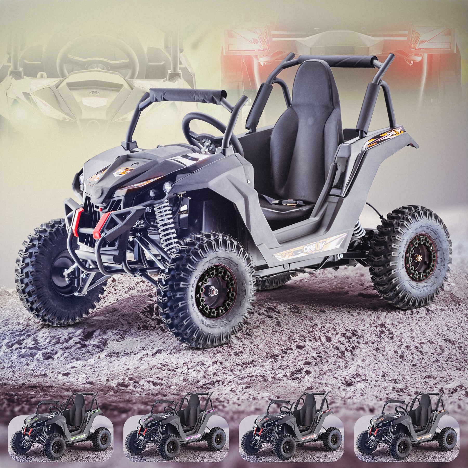 48V/12AH 12000W MaxPow Kids Electric Off Road Buggy | OneUTV™ EX3S – RiiRoo