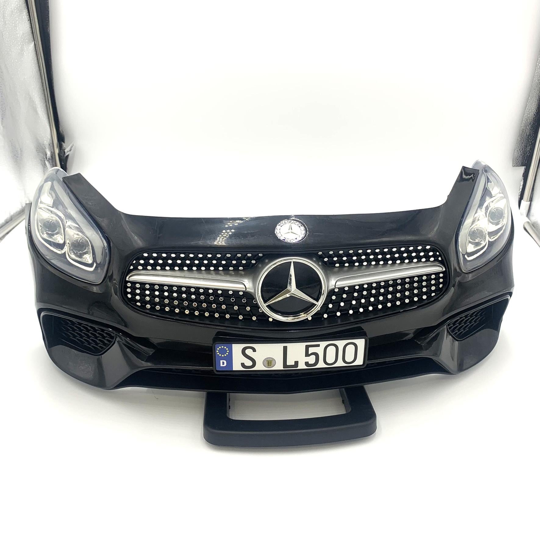 - Replacement FRONT BUMPER WITH HEADLIGHTS Mercedes Licensed SL500 Pol ...