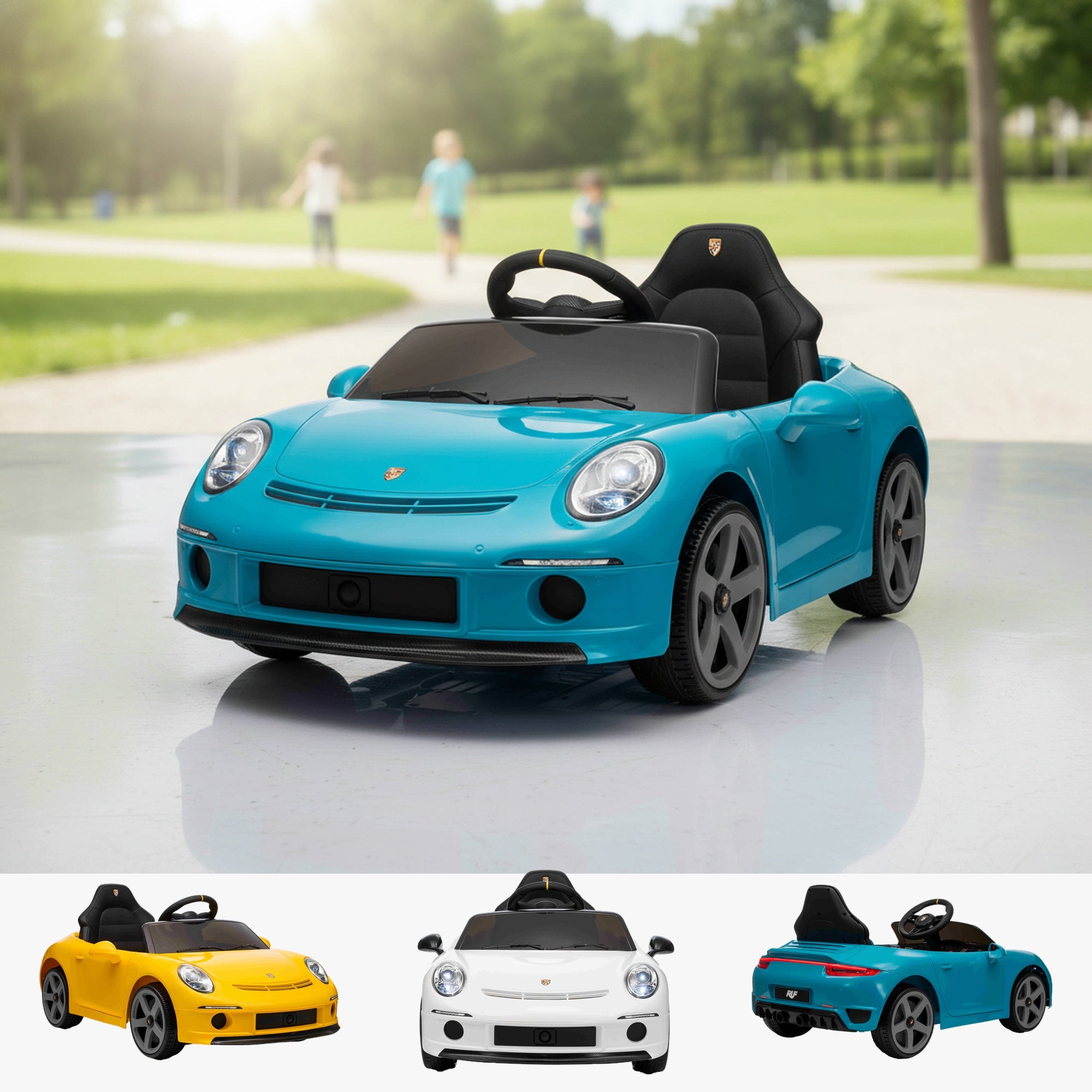 Licensed RUF RTR 12V Electric Ride On Car | UK Stock – RiiRoo