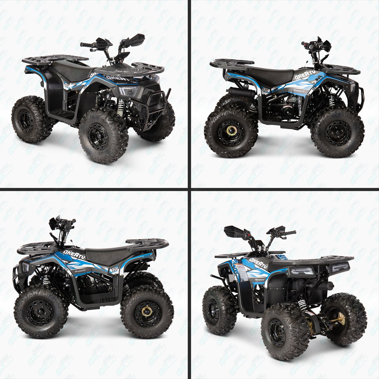 125cc Petrol Quad Bike Ride on OneMoto ATV Quad Bike 4 Stroke Engine ...