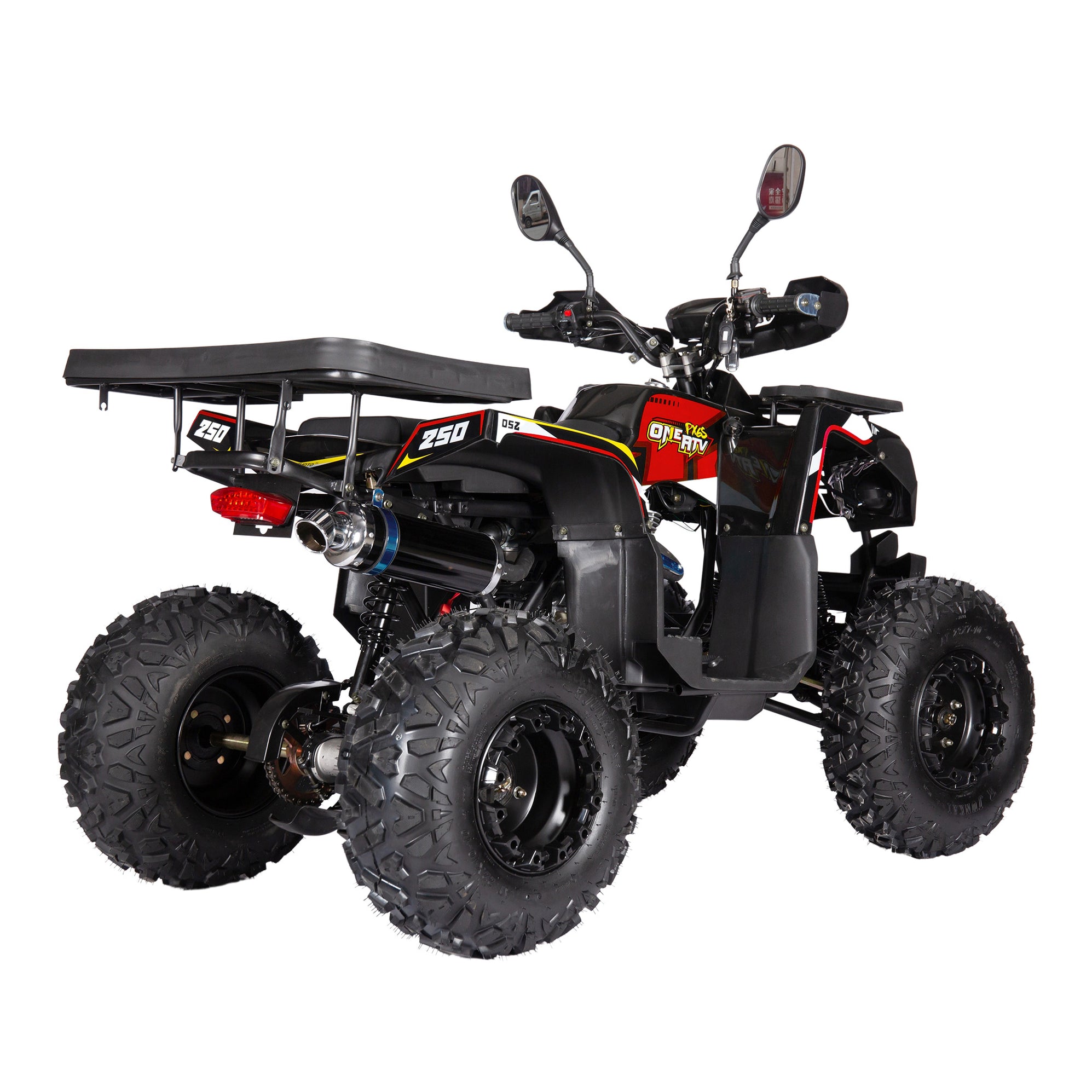 OneATV PX6S 250cc Quad Bike: The Ultimate Off-Road Vehicle with Alarm ...