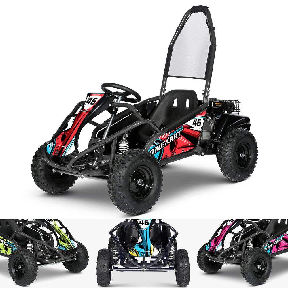 98CC 4-Stroke Kids Off Road Petrol Go Kart Buggy | OneMoto™ OneKart ...
