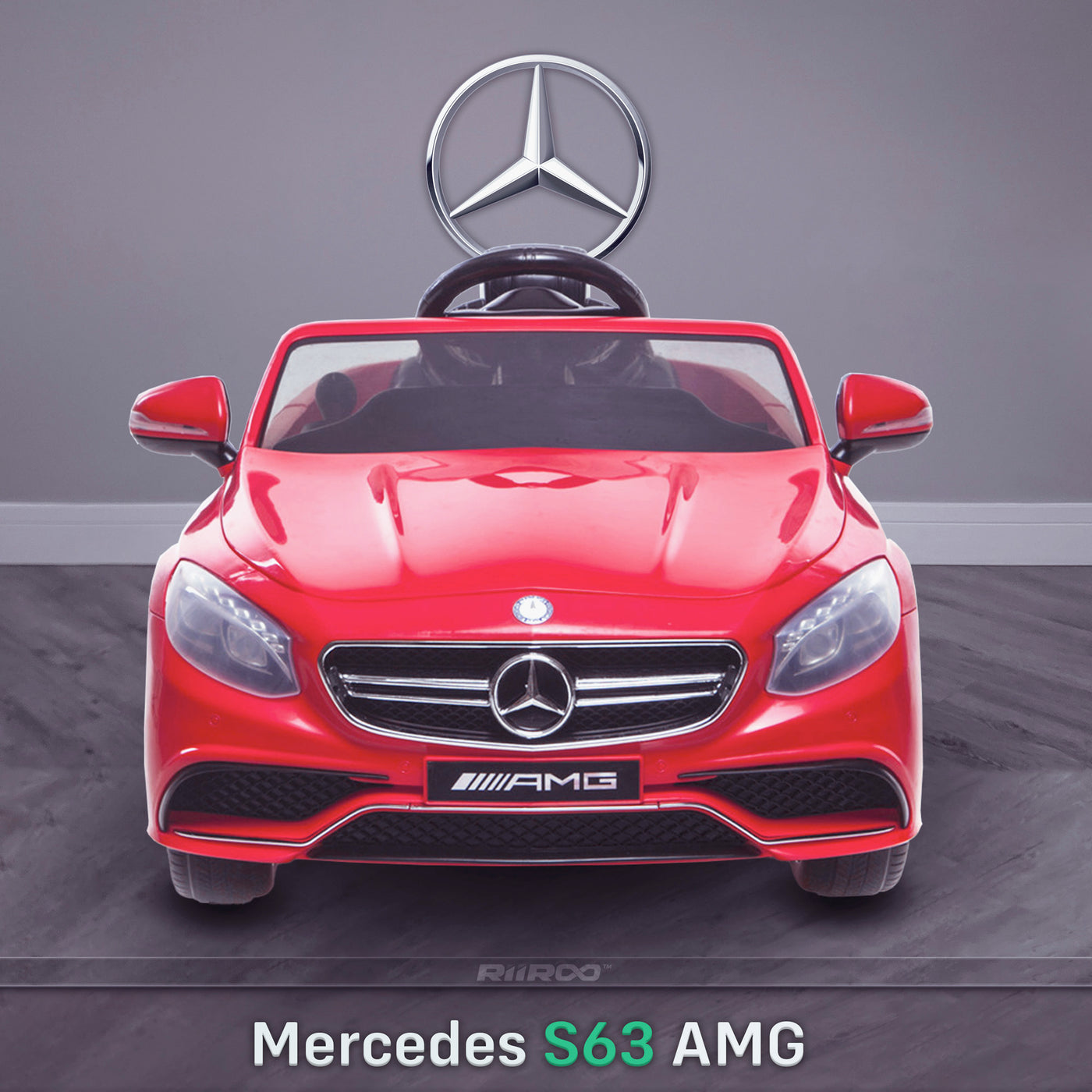 Mercedes S63 AMG Licensed 12V Battery Electric Ride on Car — RiiRoo