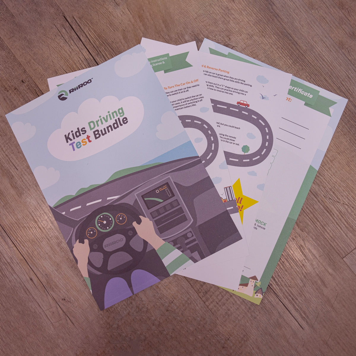 RiiRoo Driving Test and Driving License Kit