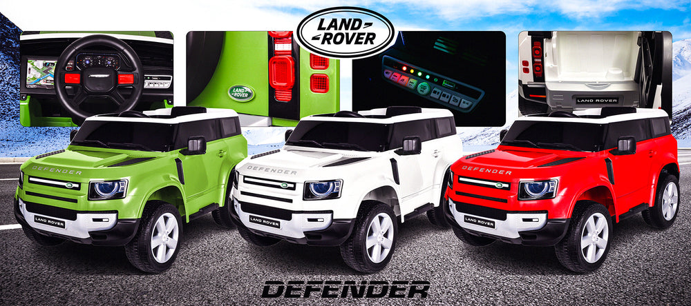 Land Rover Defender 12V Battery Electric Ride on for Kids – RiiRoo