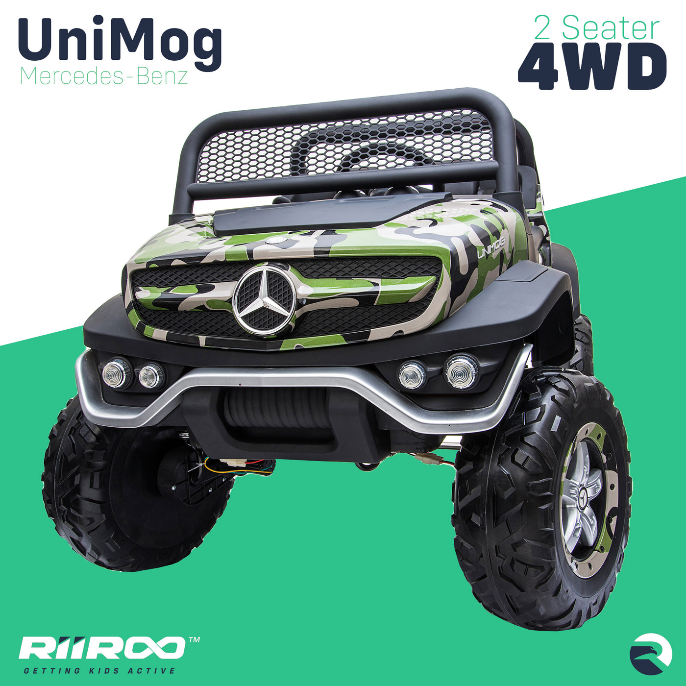 Mercedes Benz UniMog UTV/ATV Ride On Buggy — RiiRoo