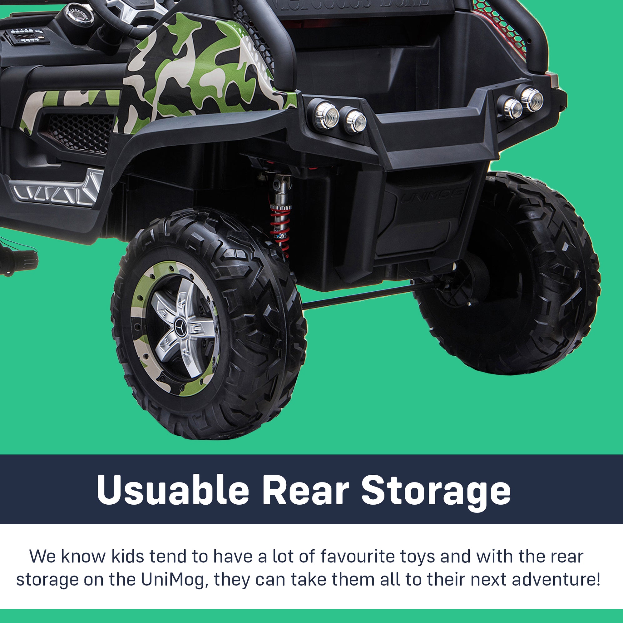 Mercedes Benz UniMog UTV/ATV Ride On Buggy — RiiRoo