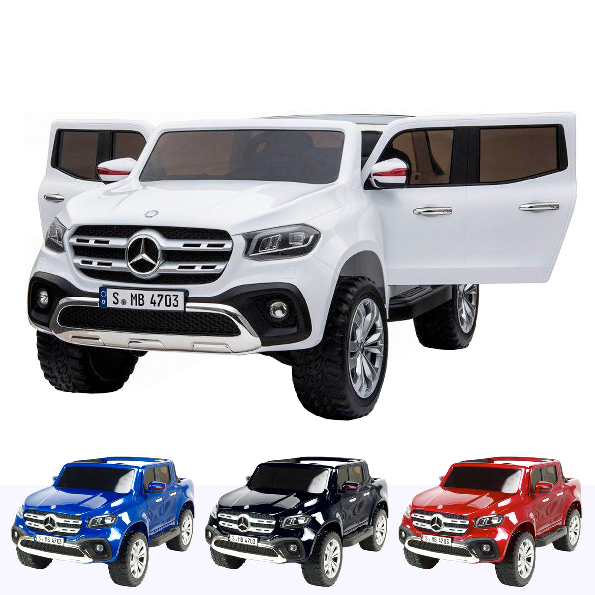 Mercedes Benz Licensed X Class 24V Battery Electric Ride On – RiiRoo