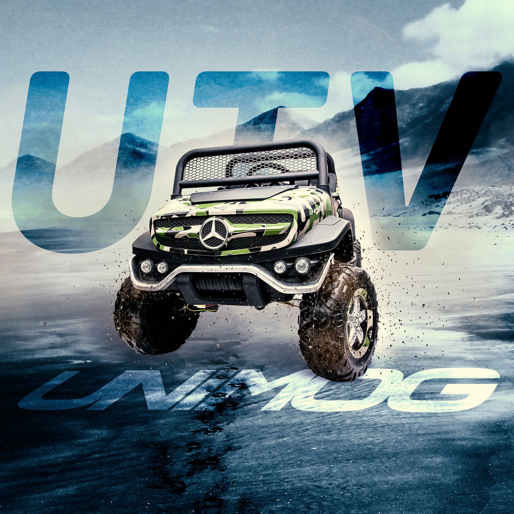 Mercedes Benz UniMog UTV/ATV Ride On Buggy – RiiRoo