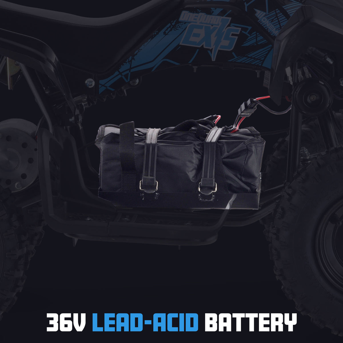 OneMoto™ OneQuad™ EX1S Teen 1000w Battery Electric Quad Bike – RiiRoo