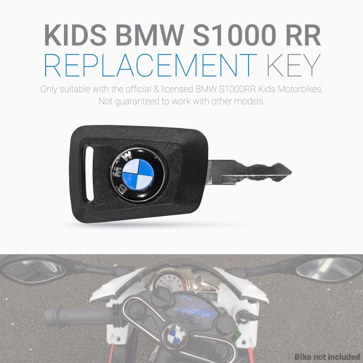 BMW S1000RR Motorbike Electric Ride On Replacement BMW Key – RiiRoo