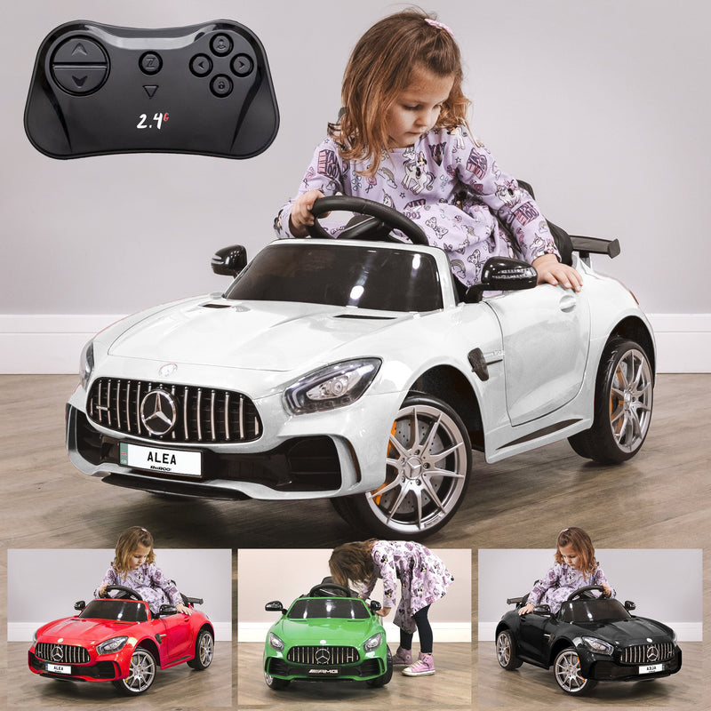 Mercedes Benz AMG GT R 12V Battery Electric Ride On Car – RiiRoo