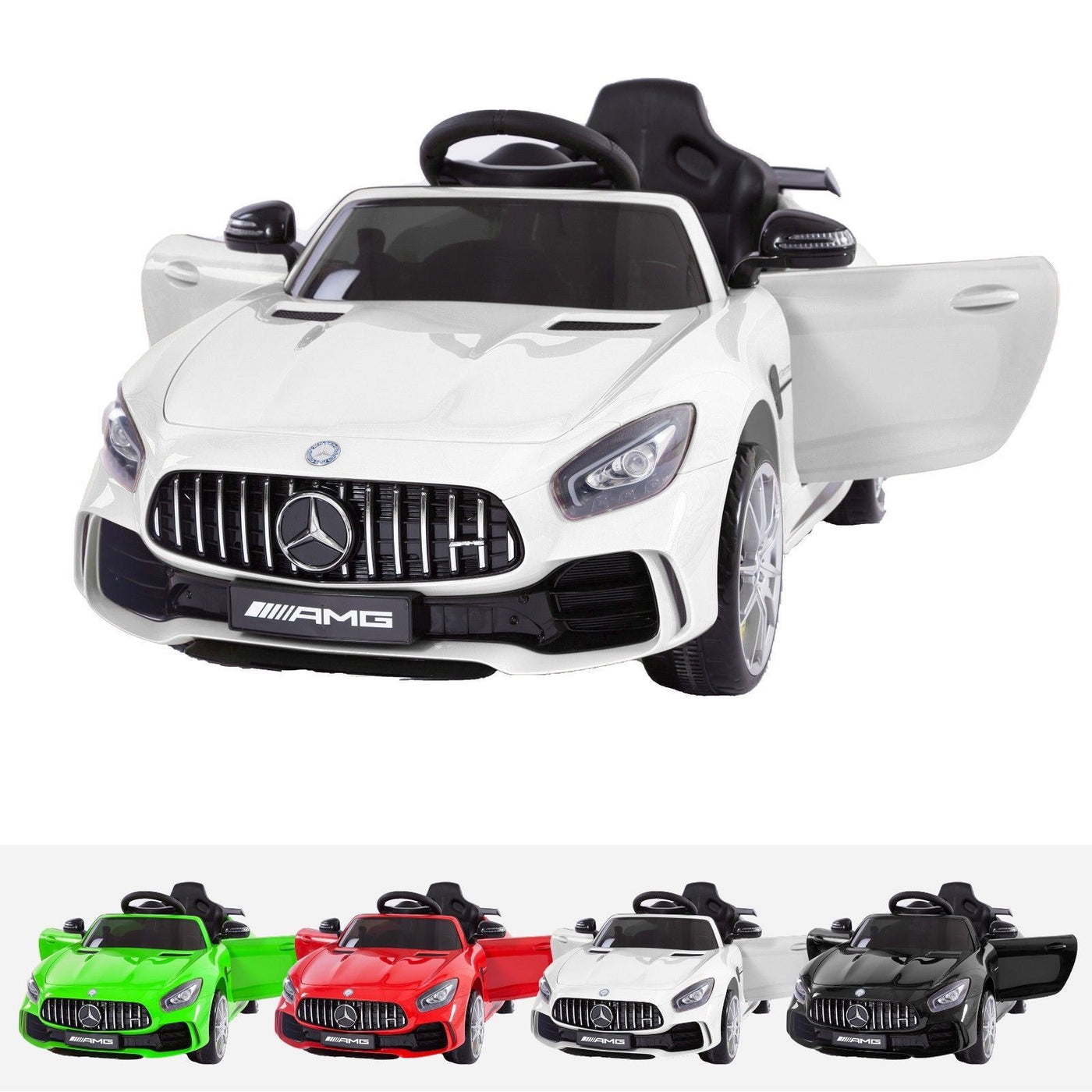 Mercedes Benz AMG GT R 12V Battery Electric Ride On Car — RiiRoo