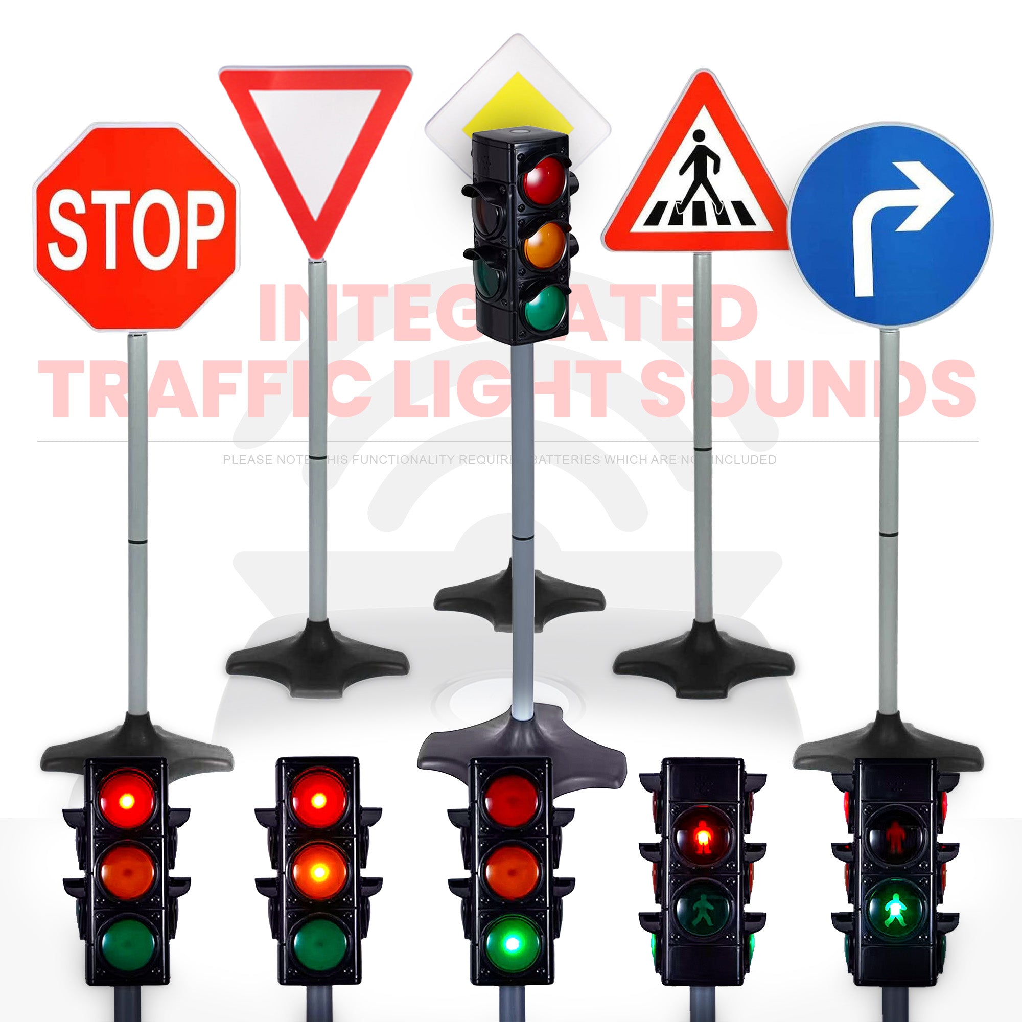 Kids Traffic Lights & Signs Bundle — RiiRoo