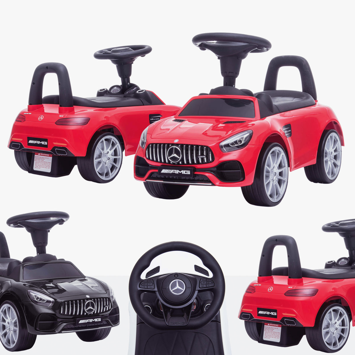 Mercedes GTR Push Along Ride On Car For Kids – RiiRoo