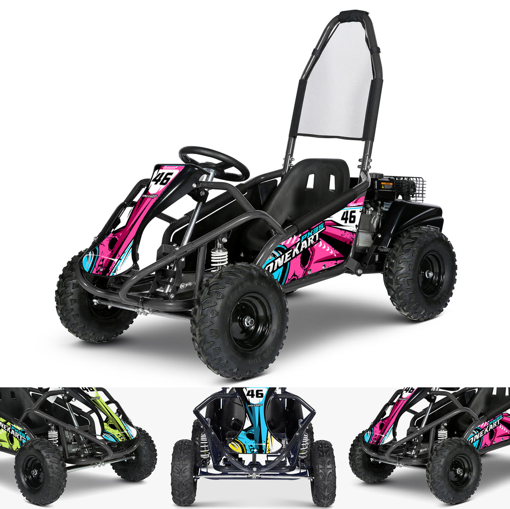 98CC 4-Stroke Kids Off Road Petrol Go Kart Buggy | OneMoto™ OneKart ...