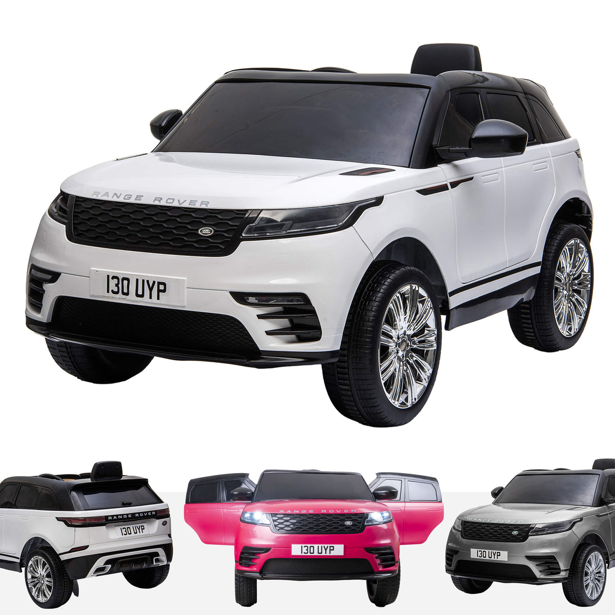 Kids 12V Electric Licensed Range Rover Velar Ride On Car – RiiRoo