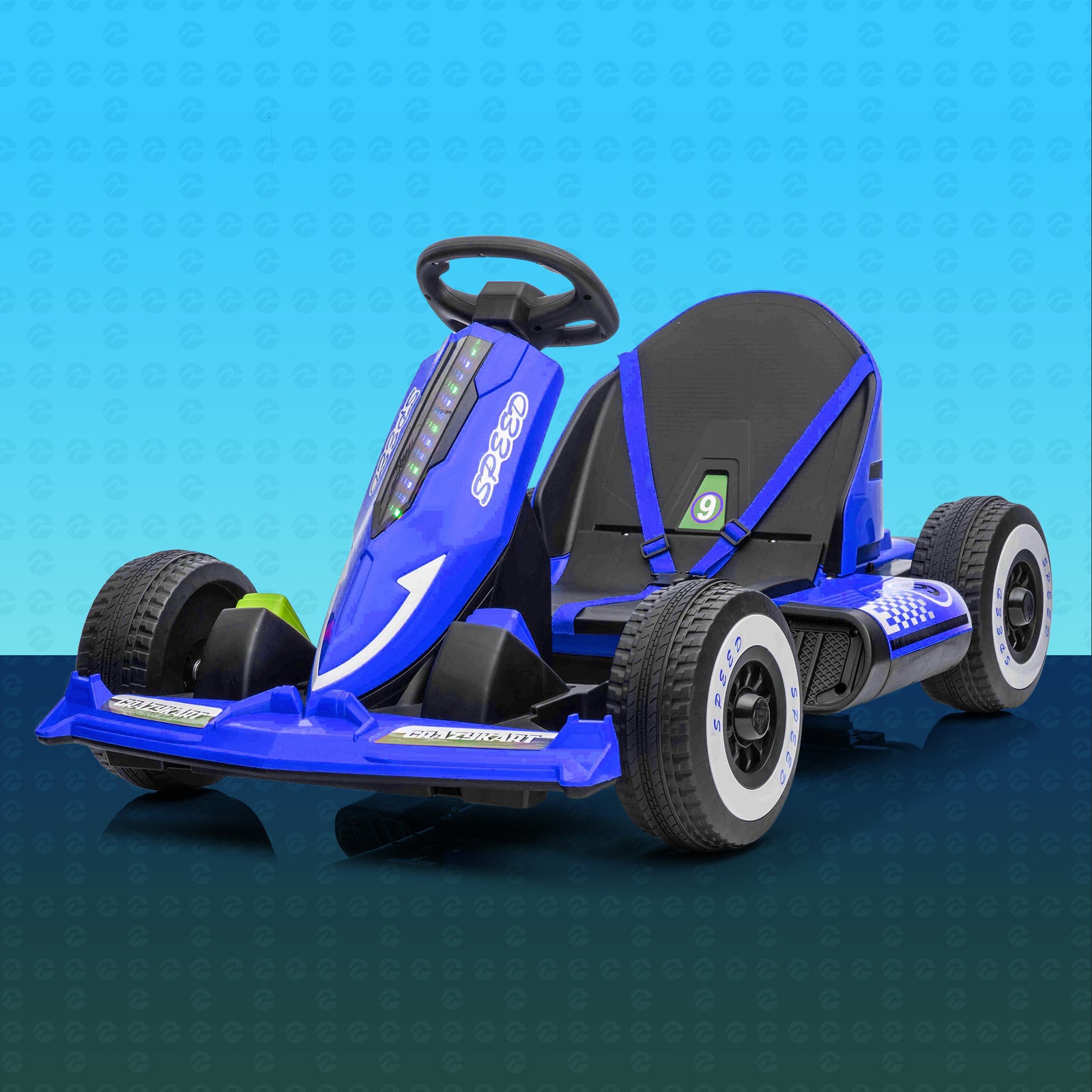550 12V Battery Electric Drifting Go Kart For Kids – RiiRoo