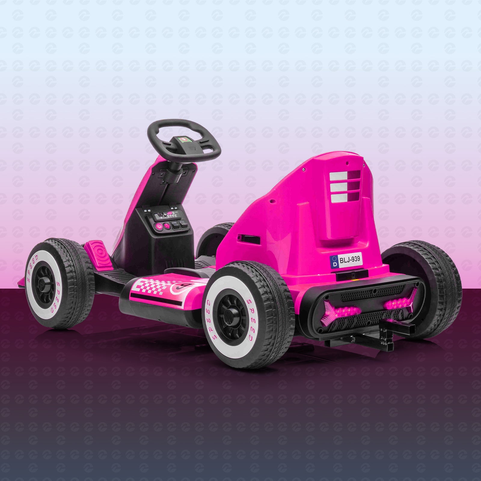 550 12V Battery Electric Drifting Go Kart For Kids – RiiRoo
